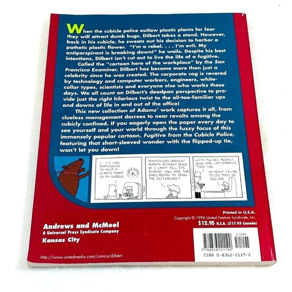 Dilbert | Accents | Fugitive From The Cubicle Police A Dilbert Book By ...